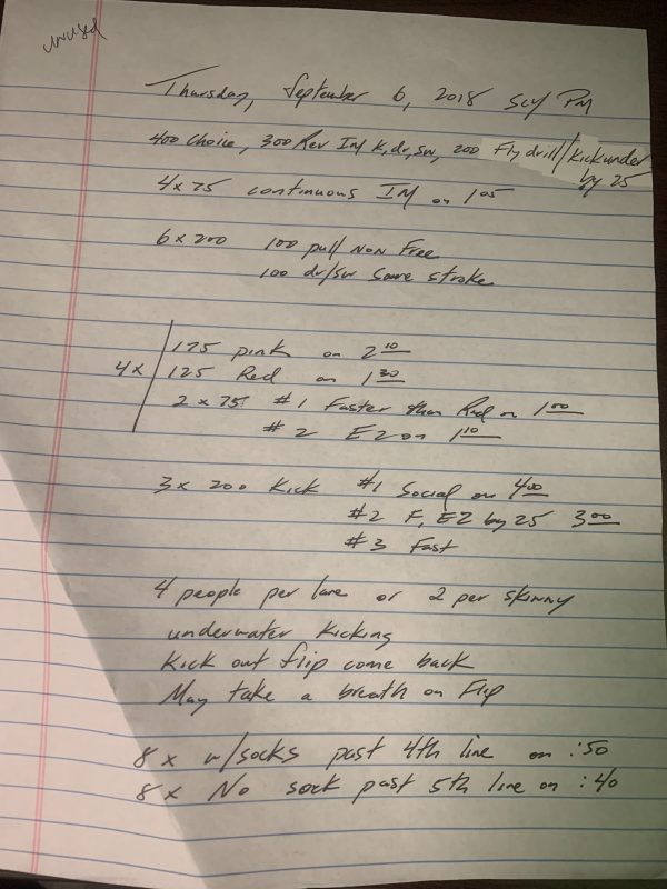 Jon Urbanchek’s Workouts: Learning the Color System - Swim Like A Fish